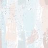Sace Abstract Wallpaper | Soft Blue Pink SA Bedroom Design