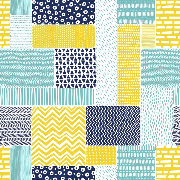 Boho Patchwork Summer Wallpaper | Wallpaper Online