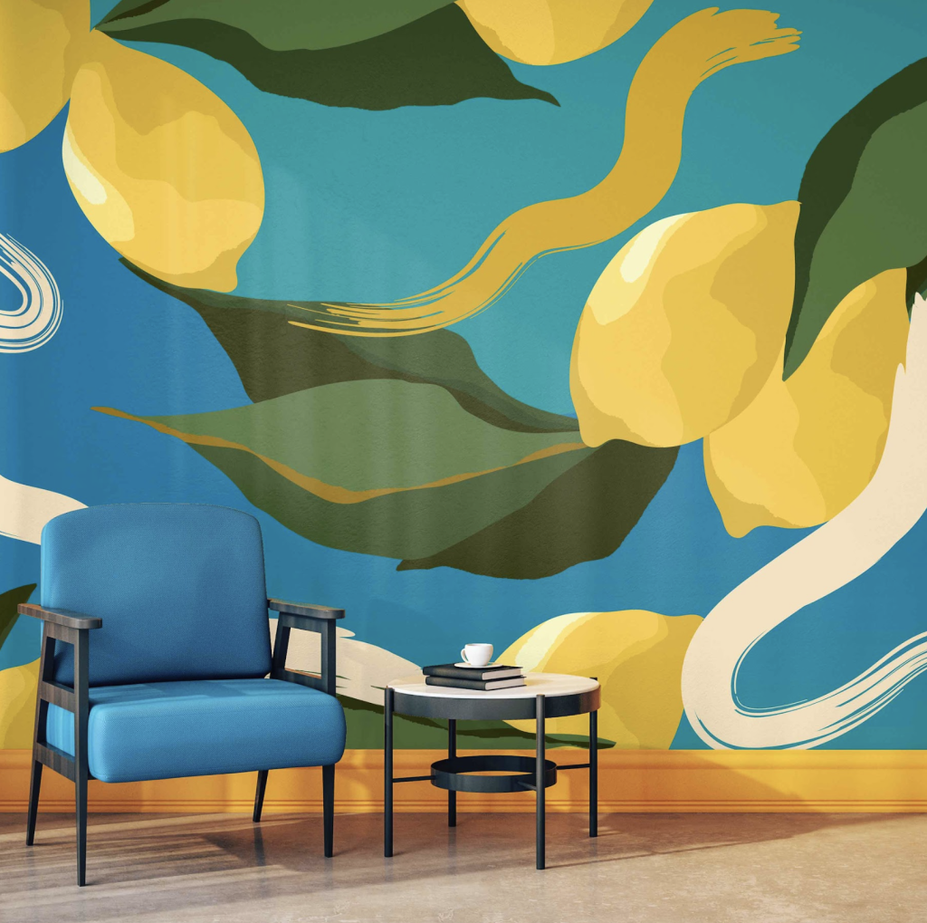 Mural Lemon Tree | Wallpaper Online