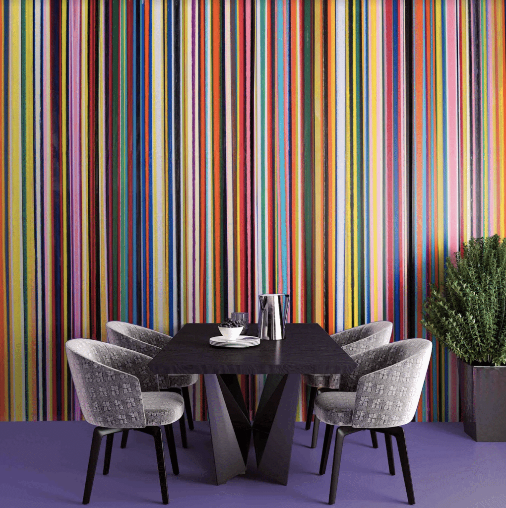 Mural Modern Thin Stripes | Wallpaper Online