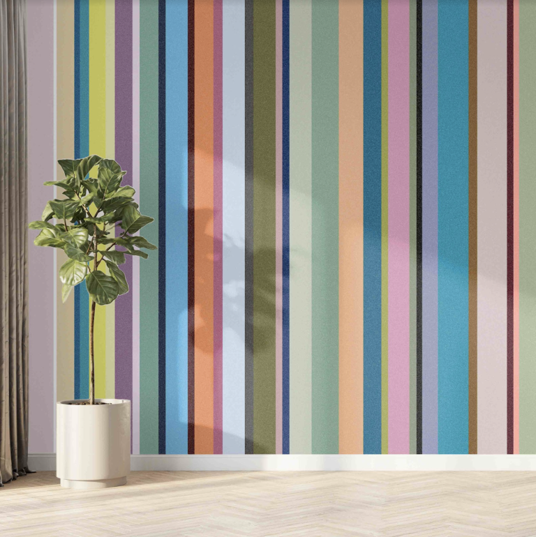 Mural Vintage Stripes | Wallpaper Online